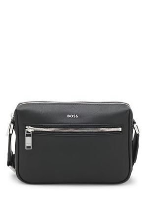 BOSS Hommes Daxter EW Crossbody Sac port&eacute; crois&eacute; avec lettrage logo