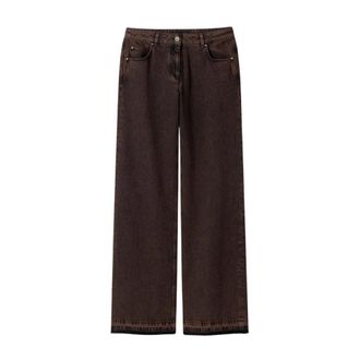 Luisa Cerano Wide Jeans - - Jeans - Damen - Braun - XL