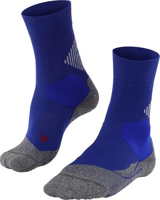 Falke Unisex Socken 4 GRIP U So Funktionsmaterial für maximalen Speed 1 Paar, Blau Blue 6449, 42-43