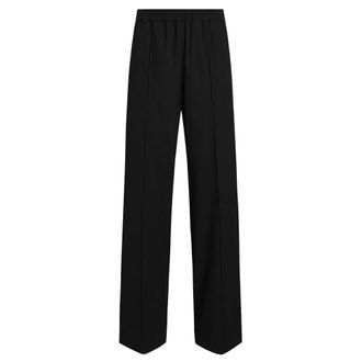 Dolce & Gabbana L&auml;ssige Baumwollhose - - Trousers - Damen - Schwarzk - M