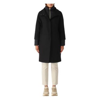 Herno Femme, Manteaux, Noir, Taille: 38 FR Giaccone