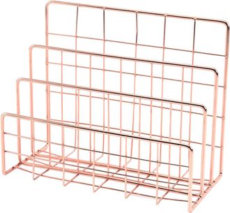 DOITOOL Metall Akten Organizer Briefablage B&uuml;ro Schreibtisch Organizer Kompakter Dokumentenhalter f&uuml;r Zuhause und B&uuml;ro Kratzfest und Klassifiziert