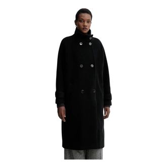 Sessun Manteau en laine - Femme - Manteaux - Noir - Taille: 38 FR