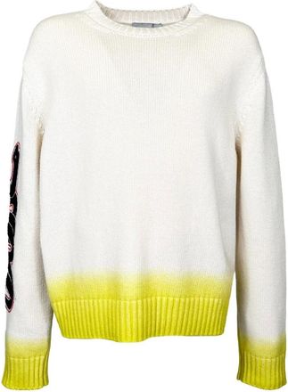 Dior Homme, Pulls, Beige, Taille: XL Pull en laine vierge