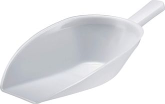 Westmark Back-/Abwiege-/Abfüllschaufel, Füllvolumen: 1390 ml (ca. 1265 g Mehl), Kunststoff, Weiß, 90992291