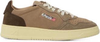 Autry Homme, Chaussures, Brun, Taille: 45 EU Medalist Low