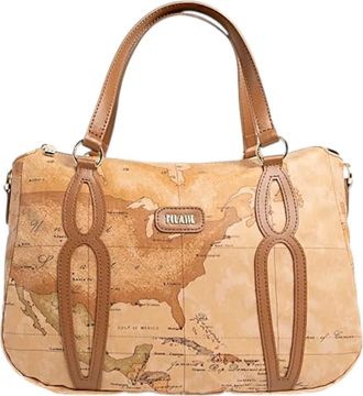 Alviero Martini 1A Classe Femme, Sacs, Beige, Taille: ONE Size Sac &agrave; main &agrave; poign&eacute;e sup&eacute;rieure
