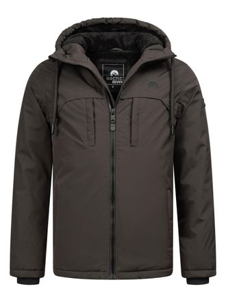 Arctic Seven Herren Winterjacke Dunkelgrau