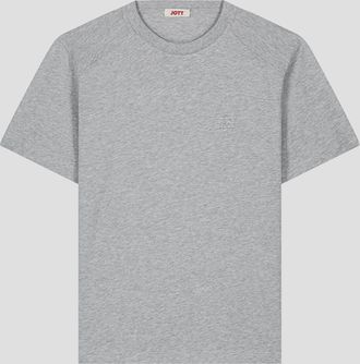 Jott T-shirt col rond homme en coton Gris chin&eacute; Pedro - Taille XXL