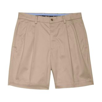Brooks Brothers Short extensible &agrave; devant pliss&eacute; - Homme - Shorts - Beige - Taille: W30