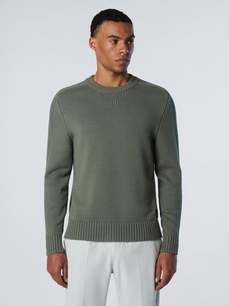 North Sails Pullover Rundhalsausschnitt mit Rippb&uuml;ndchen