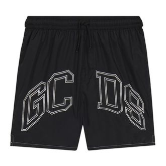 GCDS Gcds, Homme, Maillots de bain, Noir, Taille: S Short de bain bicolore