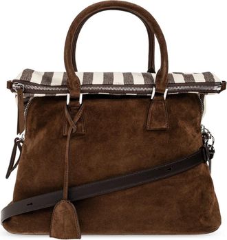 Maison Margiela 5AC Soft Medium Handtasche - - Bags - unisex - Braun - ONE SIZE
