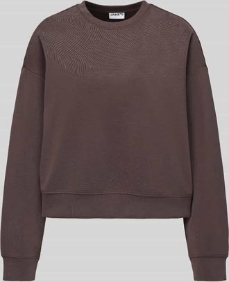 Jake*s Casual Sweatshirt mit &uuml;berschnittenen &Auml;rmeln