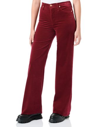 7 For All Mankind MODERN Dojo Velvet Raspberry