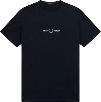 Fred Perry Herren, Oberteile, Blau, XLGr&ouml;&szlig;e