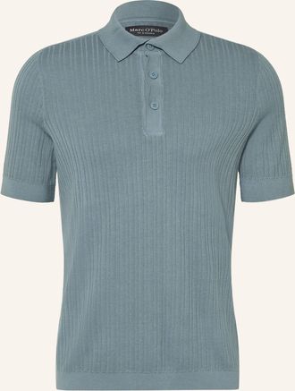 Marc O'Polo Marc Opolo Strick-Poloshirt blau