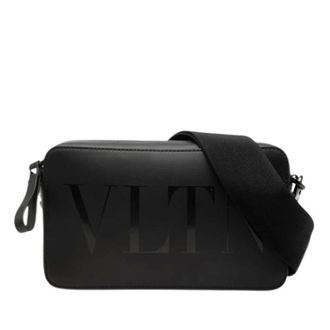 Valentino Sac bandouli&egrave;re vintage Pre-owned - Femme - Pre-owned - Noir - Taille: ONE Size