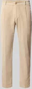 Joop Bundfaltenhose mit Cordstruktur