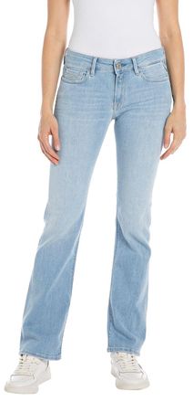 Replay Damen Jeans New Luz Skinny-Fit, Light Blue 010 (Blau), 33W / 32L