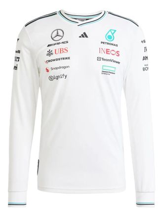 adidas x Mercedes Formule One Team t-shirt en jersey - Blanc