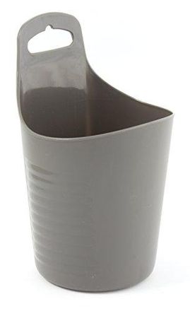 Gelco Design Cooper Aufbewahrungskorb, hat Aufhängen, Kunststoff, Carbon, 12 x 12 x 20 cm