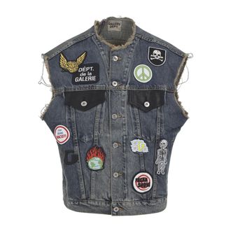 Gallery Dept. Homme, Vestes, Bleu, Taille: L Veste Bleue Aw25 Coton Léger