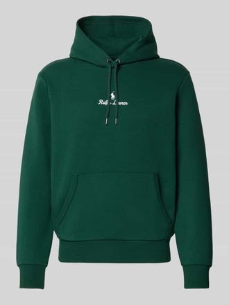 Polo Ralph Lauren Hoodie mit Label-Stitching und K&auml;nguru-Tasche