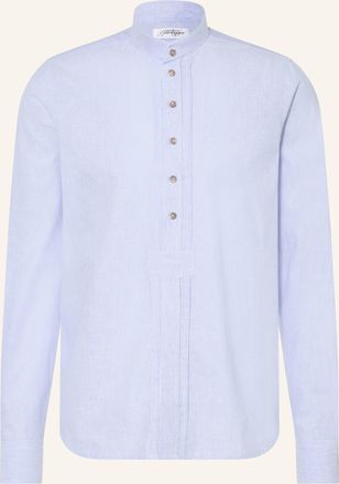 Grasegger Trachtenhemd Kopeke Regular Fit Mit Stehkragen blau