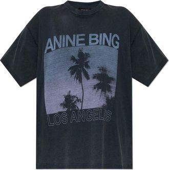 Anine Bing Femme, Tops, Noir, Taille: 40 FR Cade T-shirt