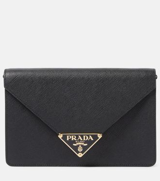 Prada Schultertasche Small aus Leder