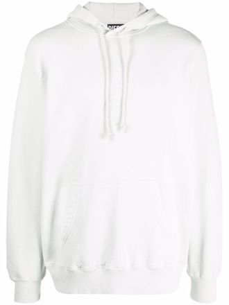 Diesel hoodie &agrave; motif brod&eacute; - Gris