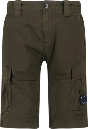 C.P. Company C.p. Company, Homme, Shorts, Vert, Taille: S Lens Cargo Shorts