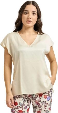 Pennyblack Femme, Blouses et Chemises, Beige, Taille: 40 FR Fluid Twill Blouse