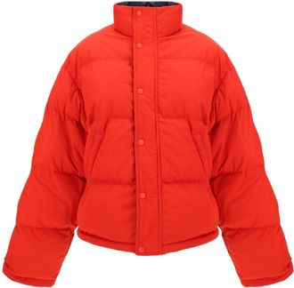 Balenciaga Wendbare Steppjacke - Rot