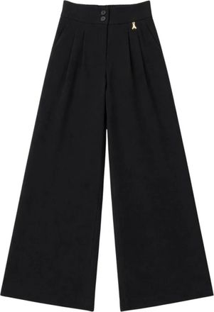 Patrizia Pepe Femme, Pantalons, Noir, Taille: 40 FR Pantalon Palazzo