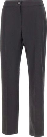 Elena Miro Femme, Pantalons, Noir, Taille: 40 FR Pantalon Droit