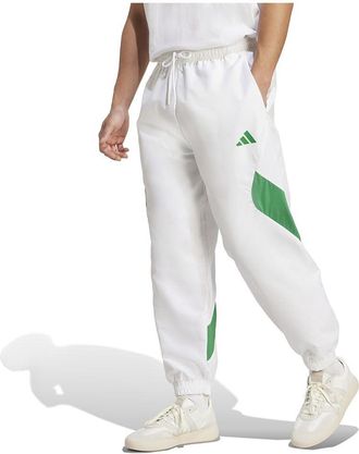 adidas Mens Stadium Hose White/Green 2XL