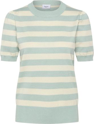 Saint Tropez Femme, Pulls, Vert, Taille: 44 FR Pulls &agrave; col rond