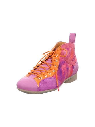Think Damen GUAD2 chromfrei gegerbte nachhaltige Stiefelette, FUXIA/KOMBI 5060
