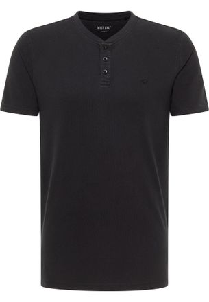 Mustang Jeans Mustang - Herren Shirt, Style Austin (1016862), Größe:XXL, Farbe:Jet Black (4188)