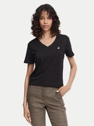 Beverly Hills Polo Club T-Shirt P-SS26W-TS516518 Schwarz Regular Fit