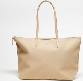 Lacoste Cabas porté épaule avec petit logo - Beige-Neutre