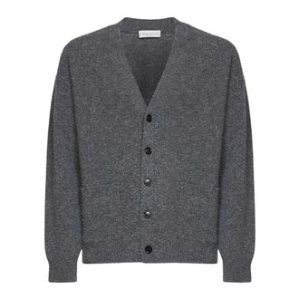 Roberto Collina Cardigan ML Casentino - - Knitwear - Herren - Grau - 2XL