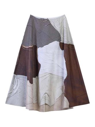 Moschino Jupe Midi - Multicolore