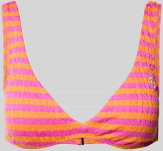 Polo Ralph Lauren Bikini-Oberteil mit Strukturmuster