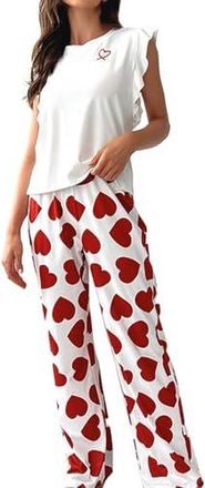 Generic Ensemble de vêtements de détente pour femme, pyjama dété pour femme, ensemble de détente pour femme, pyjama de demoiselle dhonneur, pyjama de mariée e