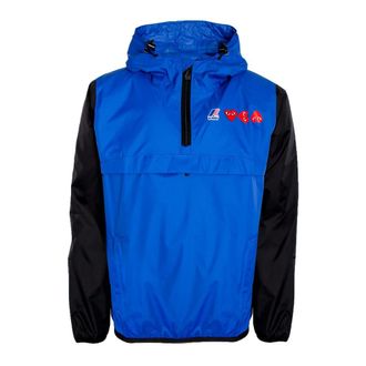 Comme Des Gar&ccedil;ons Half Zip Packable Jacket - - Jackets - Herren - Blau - L