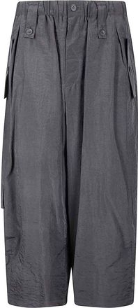 Yohji Yamamoto Pantalons D&eacute;contract&eacute;s - Noir