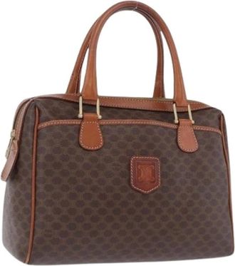 Celine Sac &agrave; main vintage Pre-owned - Femme - Pre-owned - Brun - Taille: ONE Size